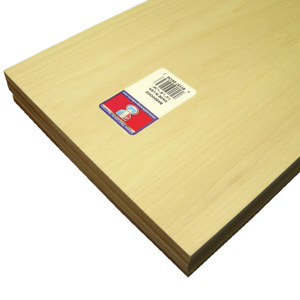 1 4 X 8 X 24 Basswood Sheets Saunders Midwest LLC