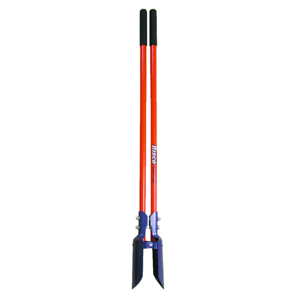 Post Hole Digger with 48 in. Fiberglass Handle, 6.25 in. Spread, and ...