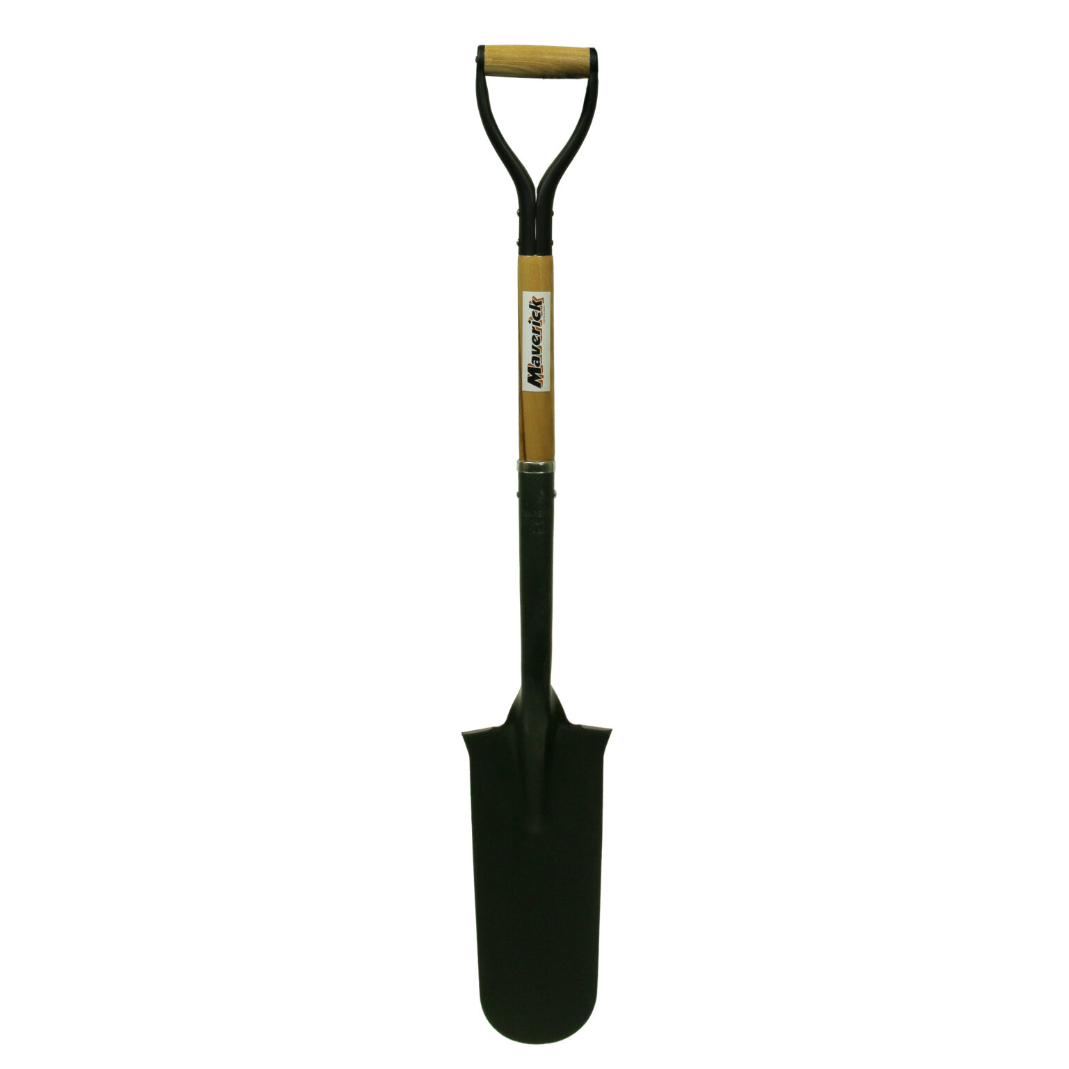 Drain Spade Sharp Shooter with 30 in. Wood Handle, 14 in. Blade, and D ...