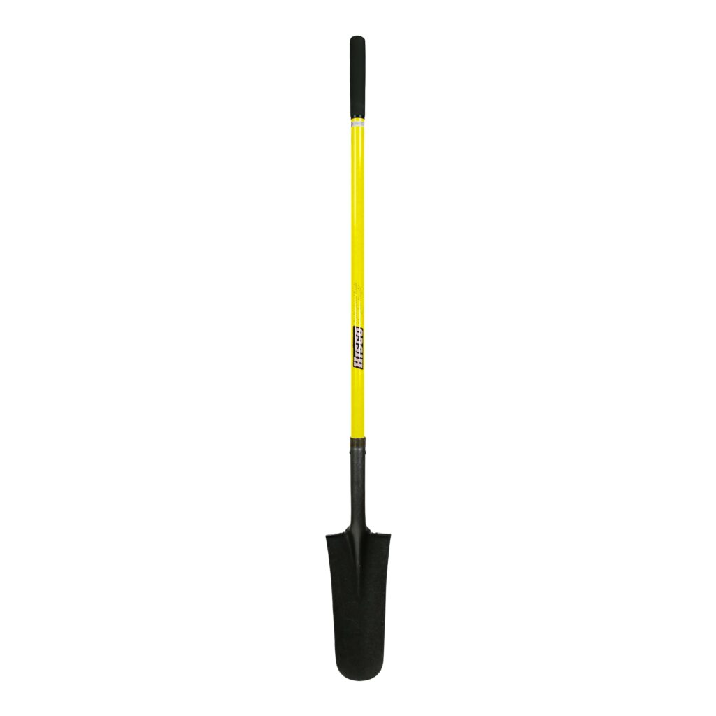 Drain Spade Sharp Shooter with Yellow 48 in. Fiberglass Handle, 14 in ...