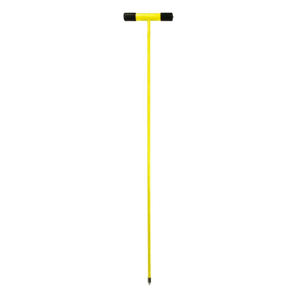 Utility Probe with Yellow 48 in. Fiberglass T-Handle, 0.5 in. Steel Tip ...